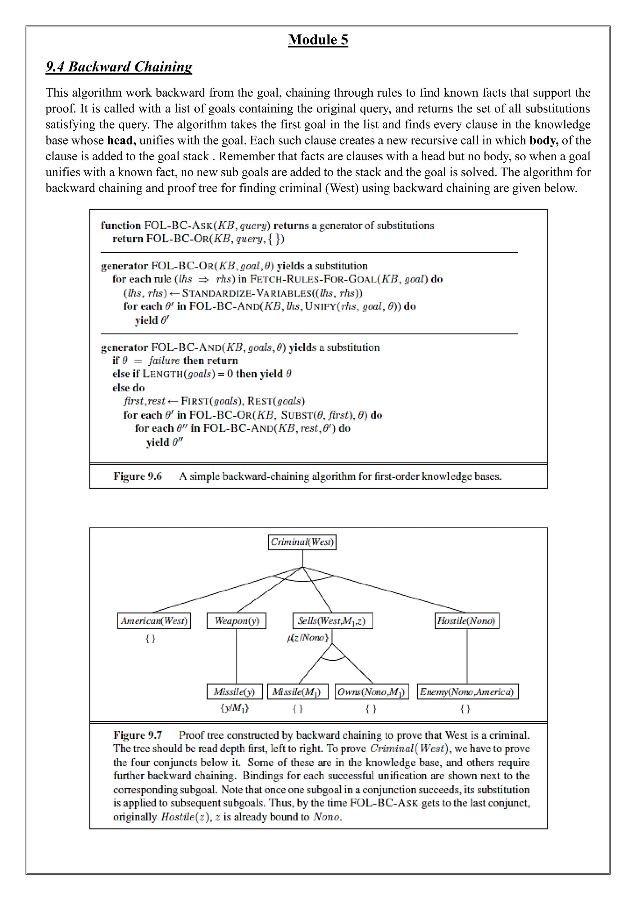 BCS515B Module 5 vtu notes : Artificial Intelligence Module 5.pdf
