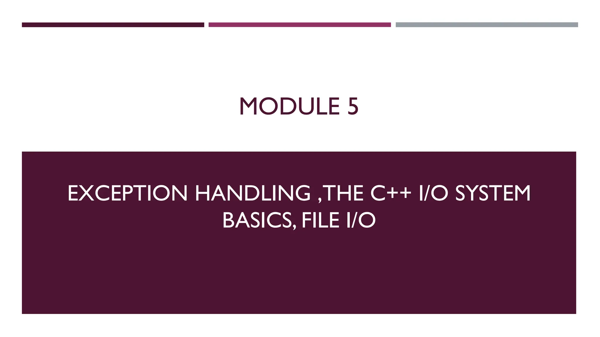 22 scheme OOPs with C++ BCS306B_module5.pdf