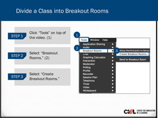 Module 5: BB Collaborate Breakout Rooms Task 1 | PPT
