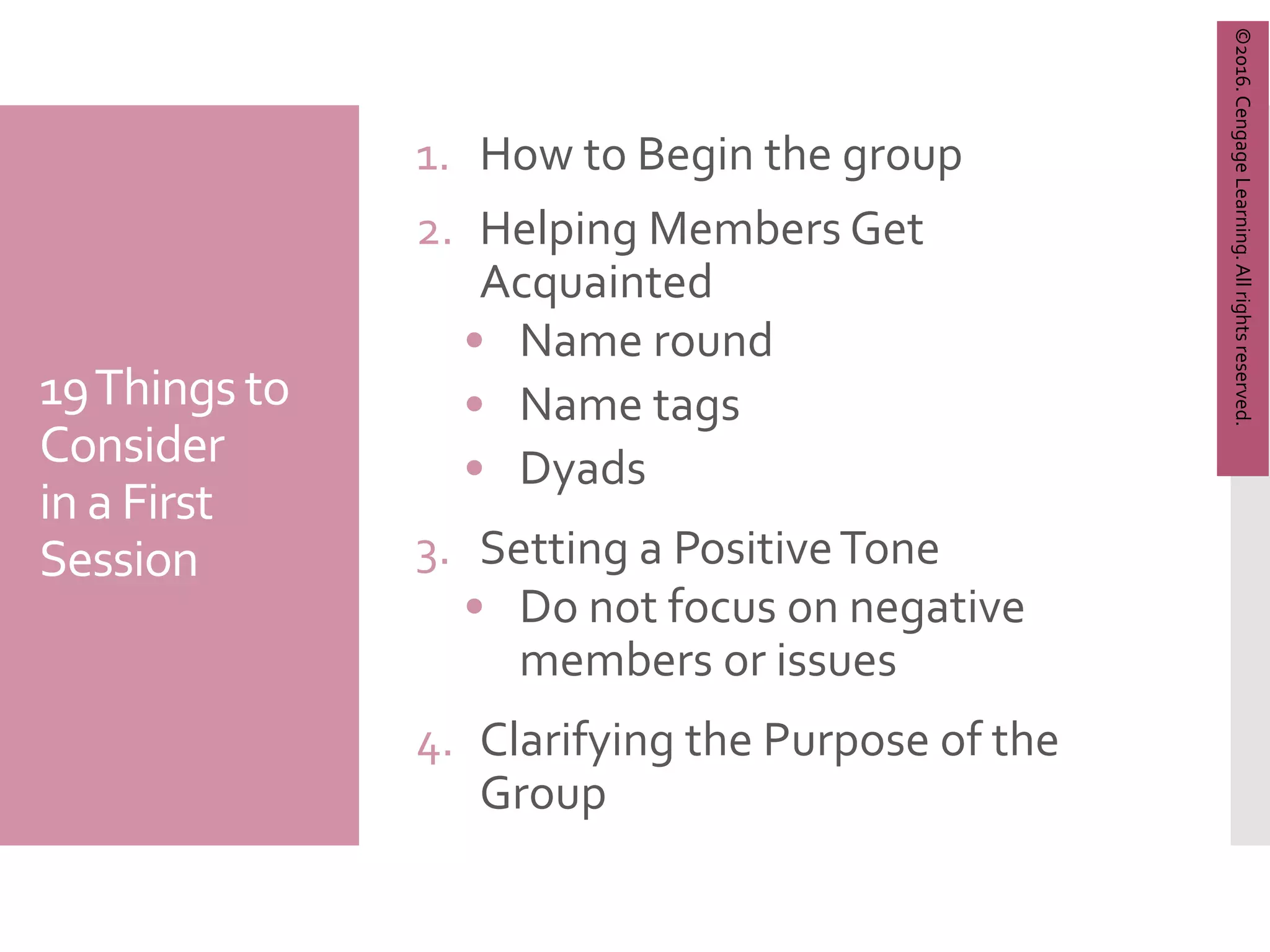 Module 5 beginning of a group | PPTX