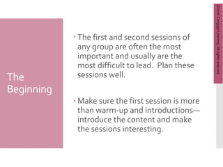 Module 5 beginning of a group | PPTX