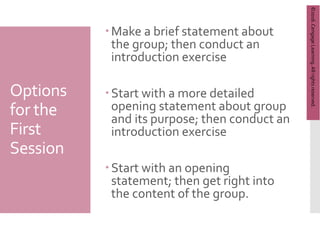 Module 5 beginning of a group | PPTX