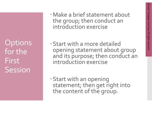 Module 5 beginning of a group | PPTX