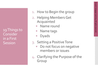 Module 5 beginning of a group | PPTX