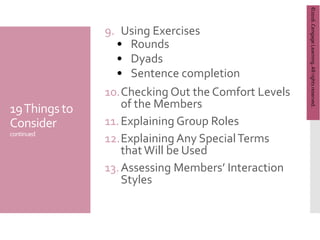 Module 5 beginning of a group | PPTX