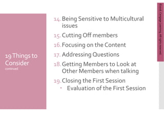 Module 5 beginning of a group | PPTX