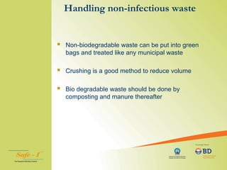 Hospital waste management, Bio Medical Waste Management.ppt
