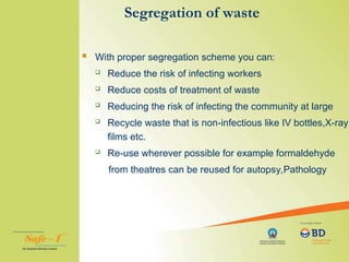 Hospital waste management, Bio Medical Waste Management.ppt