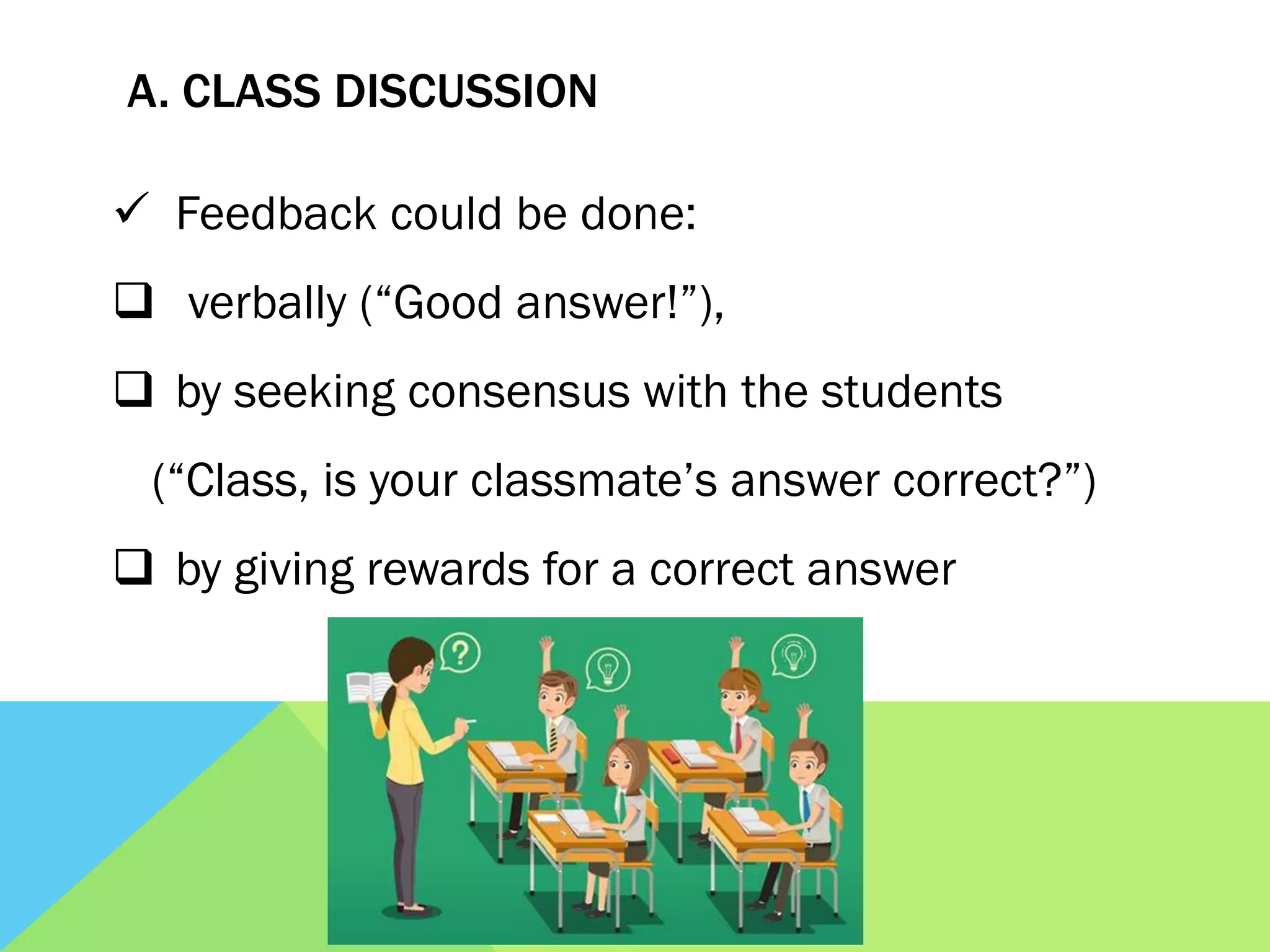 How To Give Feedback After an Assessment | PPT