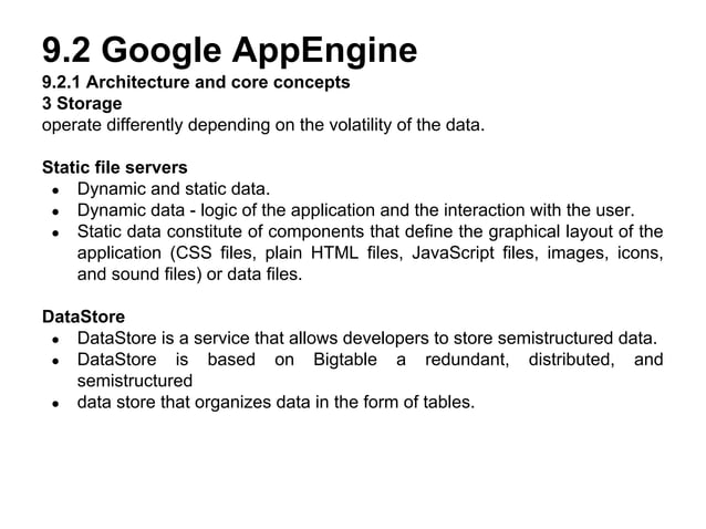 VTU 6th Sem Elective CSE - Module 5 cloud computing | PDF