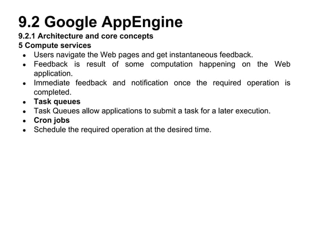 VTU 6th Sem Elective CSE - Module 5 cloud computing | PDF