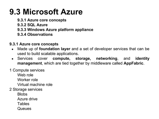 VTU 6th Sem Elective CSE - Module 5 cloud computing | PDF