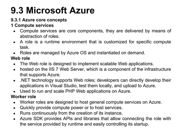 VTU 6th Sem Elective CSE - Module 5 cloud computing | PDF