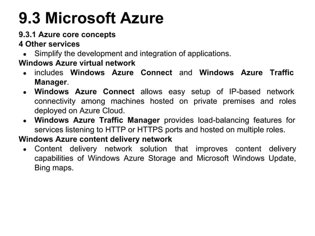 Vtu 6th Sem Elective Cse Module 5 Cloud Computing Pdf 9295