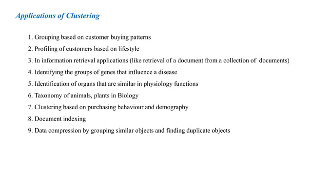Clustering Algorithms - Kmeans,Min ALgorithm | PDF