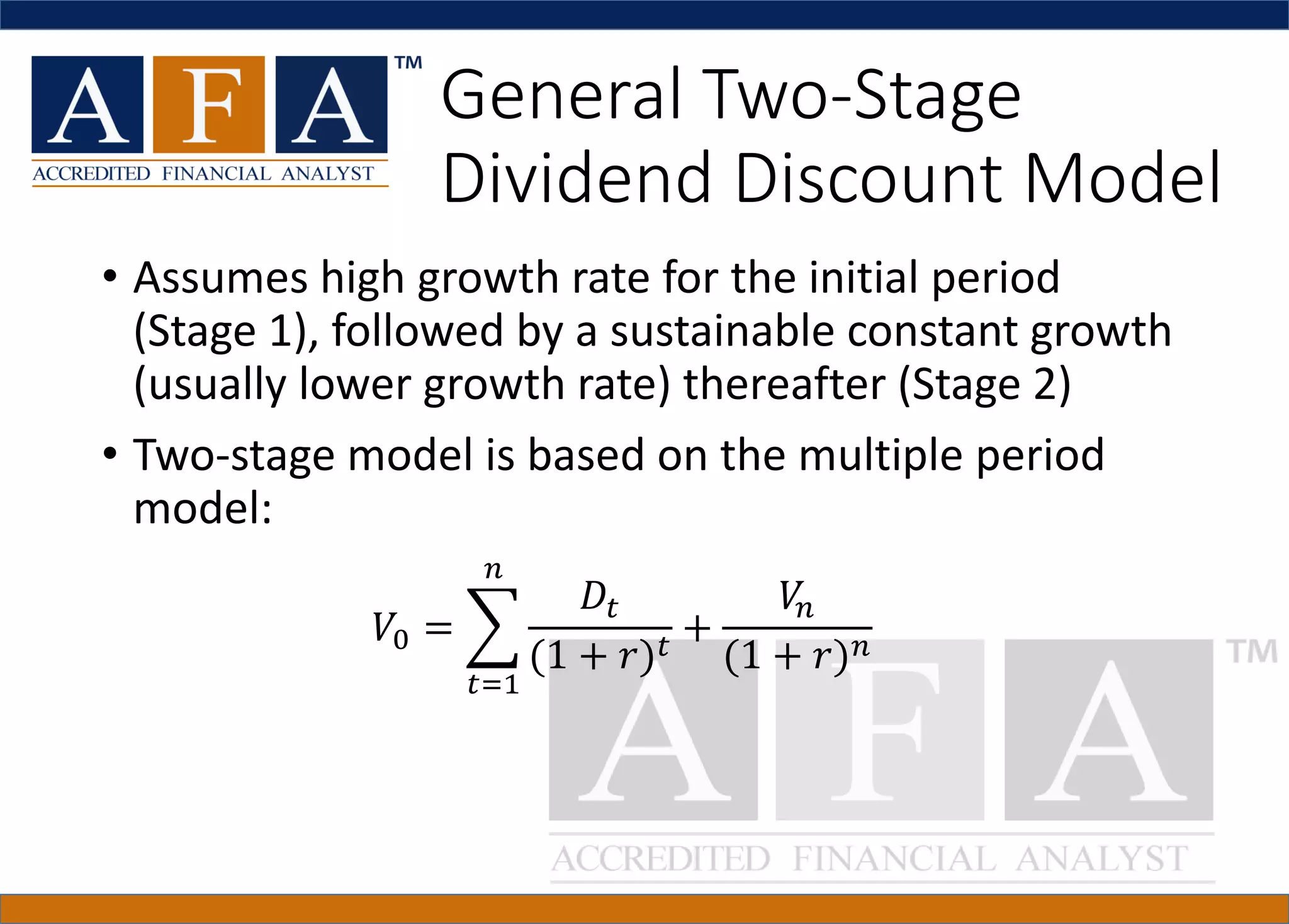 Module 5 dividend discount model att | PDF