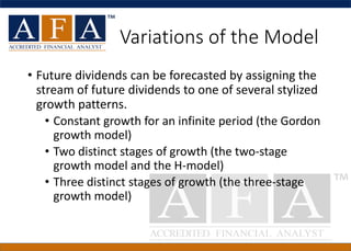 Module 5 dividend discount model att | PDF