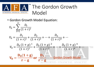 Module 5 dividend discount model att | PDF