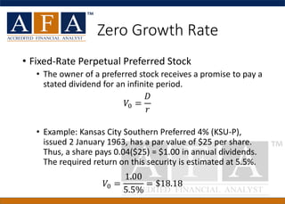 Module 5 dividend discount model att | PDF