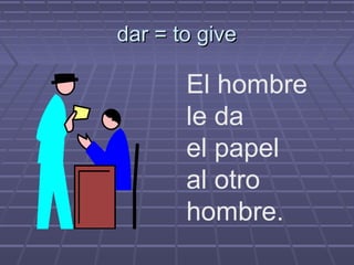 Module 5 el verbo 'dar' | PPT