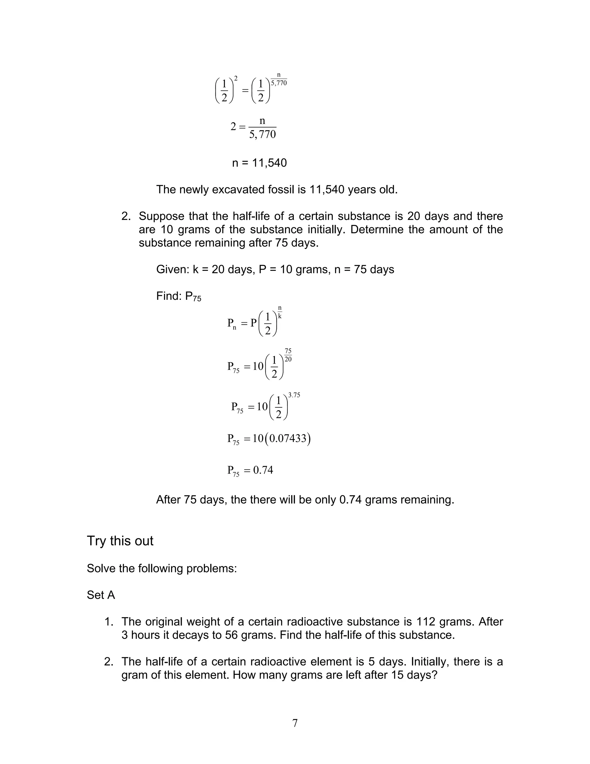 Module 5 exponential functions | PDF