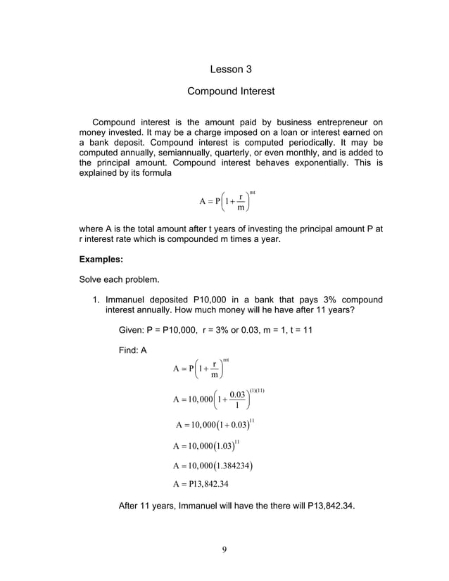 Module 5 exponential functions | PDF