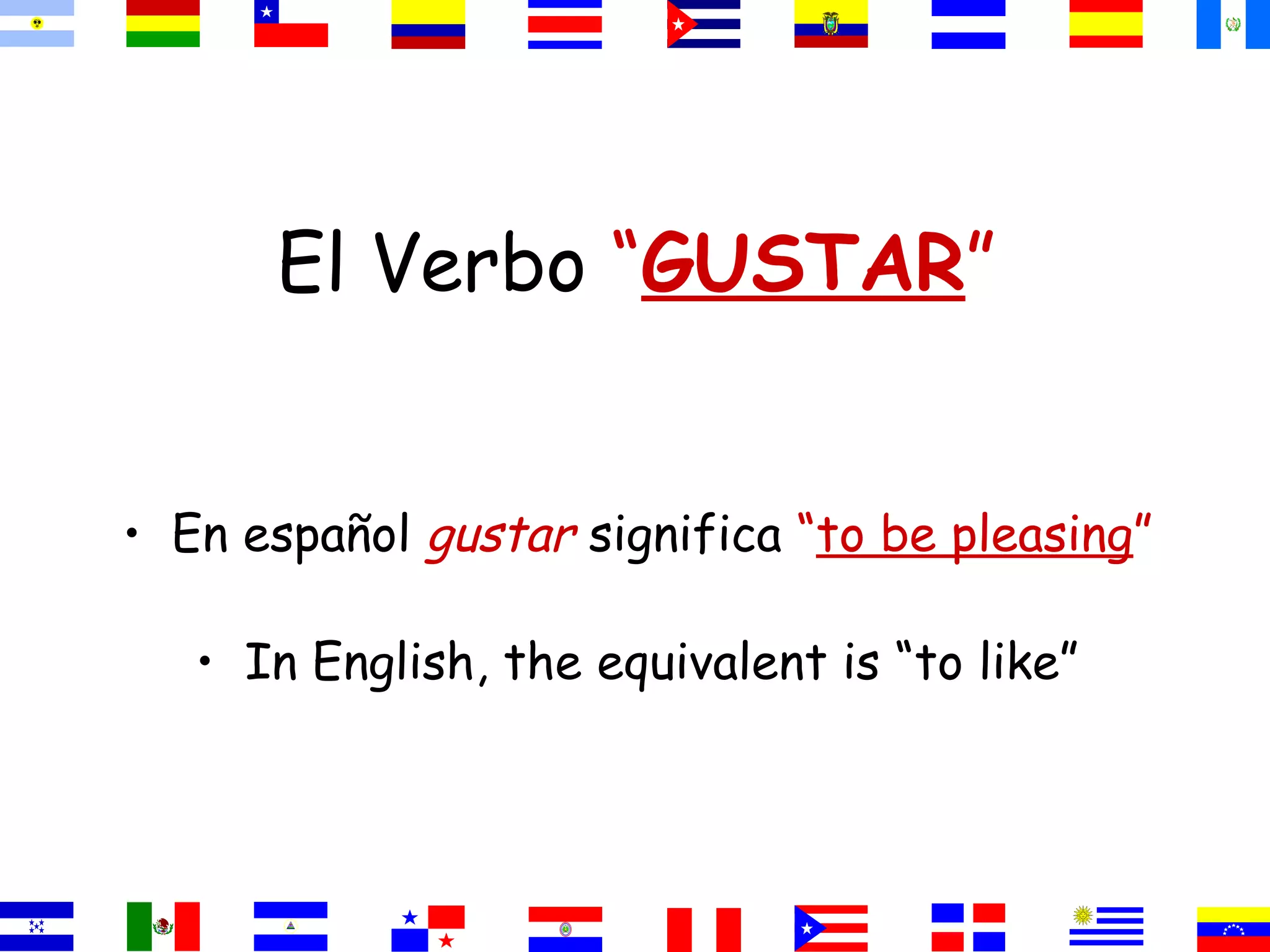 Module 5 gustar | PPT