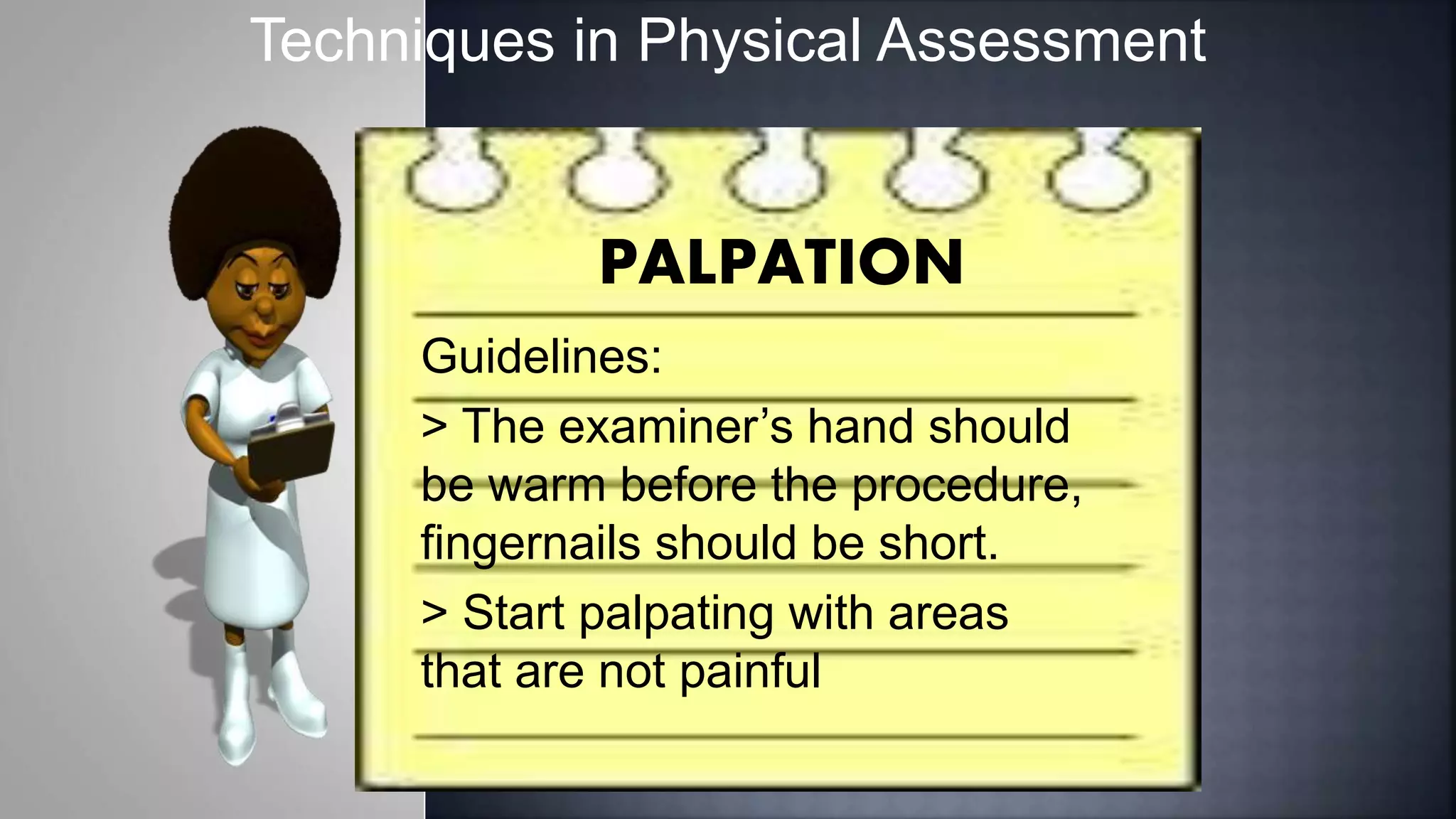INTRODUCTION TO PHYSICAL EXAMINATION | PPTX