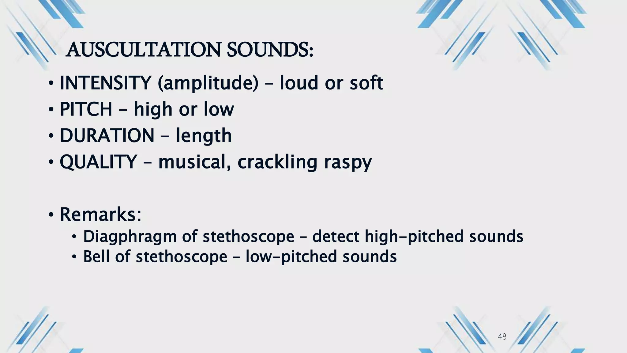 INTRODUCTION TO PHYSICAL EXAMINATION | PPTX