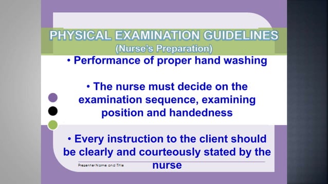 INTRODUCTION TO PHYSICAL EXAMINATION | PPTX