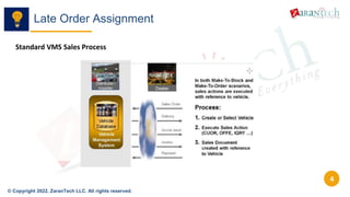 Module 5 - Late Order Assignment process | PPTX