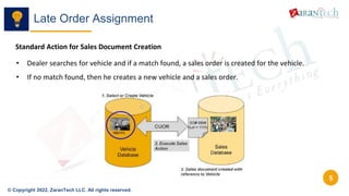 Module 5 - Late Order Assignment process | PPTX