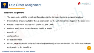 Module 5 - Late Order Assignment process | PPTX