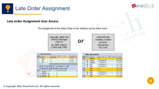 Module 5 - Late Order Assignment process | PPTX