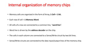 Module5-Memory systemModule5-Memory system | PPT