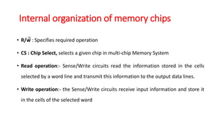 Module5-Memory systemModule5-Memory system | PPT