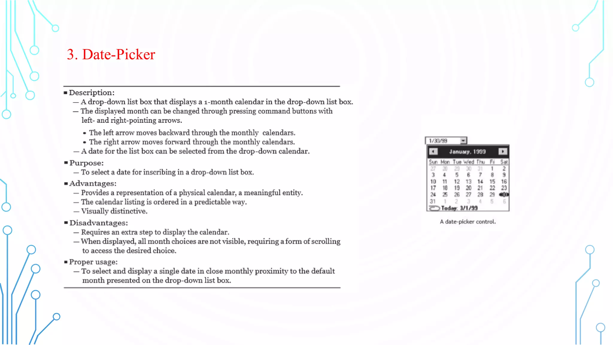 User Interface Design Module 5 screen based controls | PDF