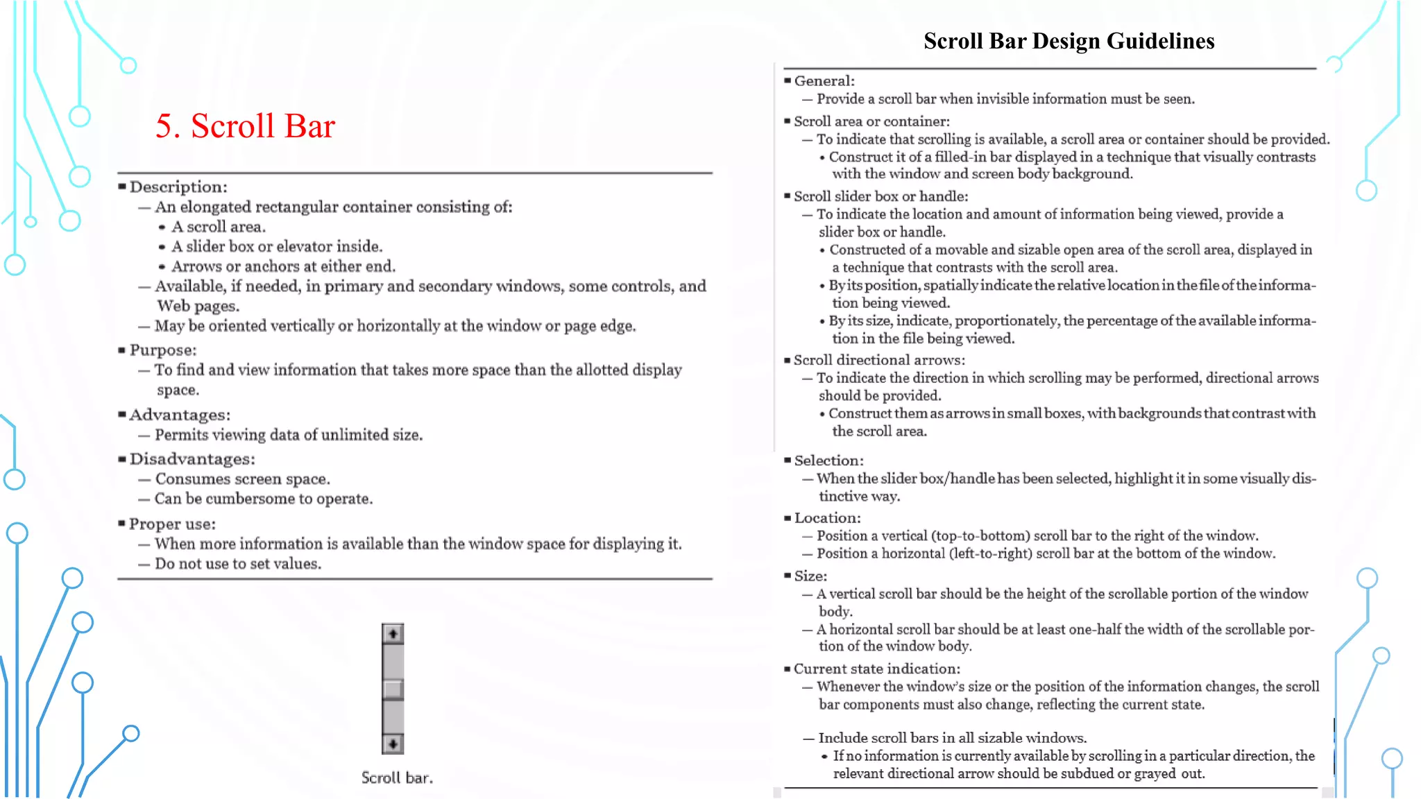User Interface Design Module 5 screen based controls | PDF