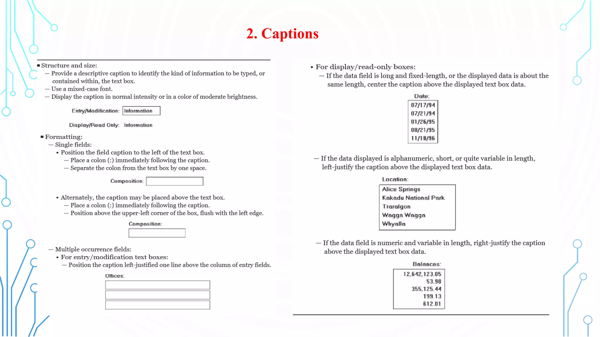 User Interface Design Module 5 Screen Based Controls Ppt