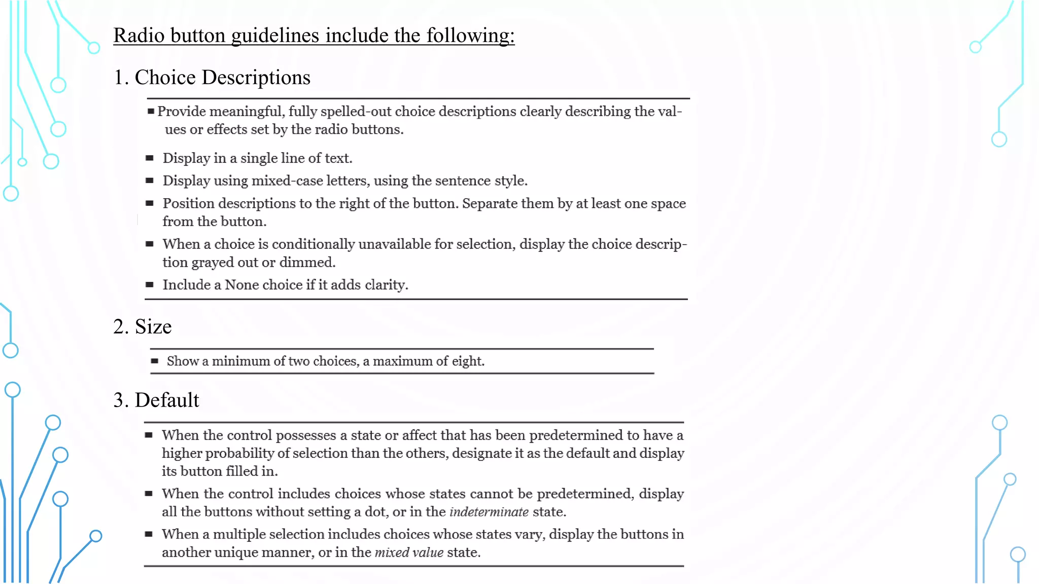 User Interface Design Module 5 screen based controls | PDF