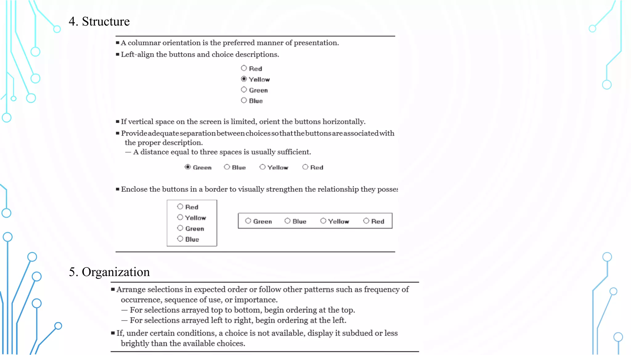 User Interface Design Module 5 screen based controls | PDF