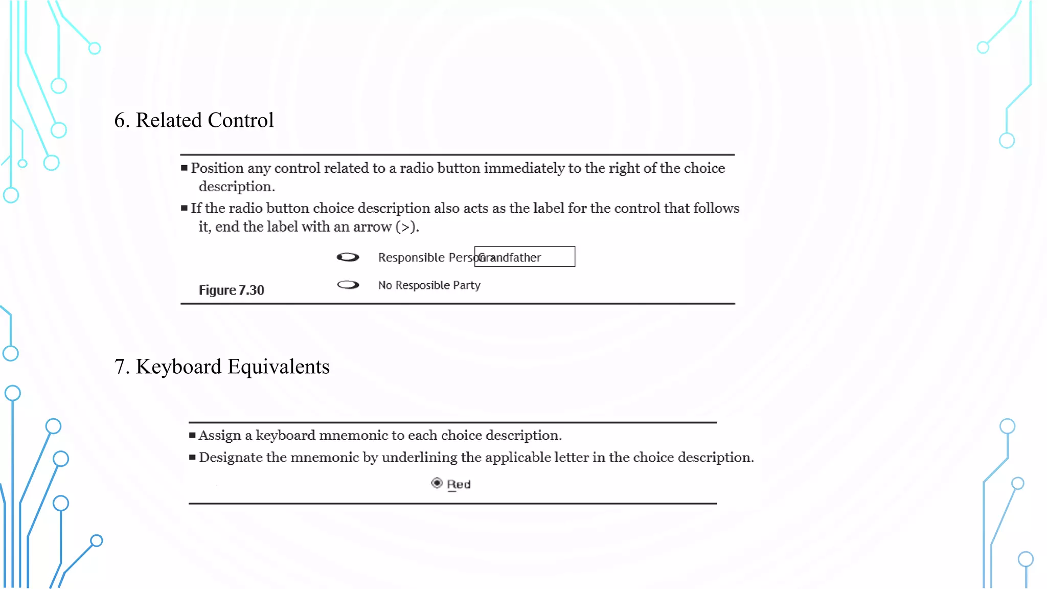 User Interface Design Module 5 screen based controls | PDF