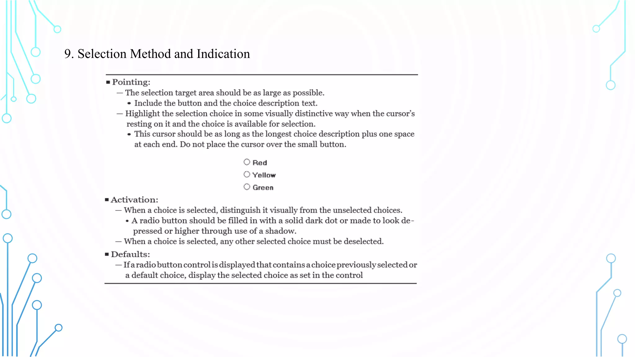 User Interface Design Module 5 screen based controls | PDF