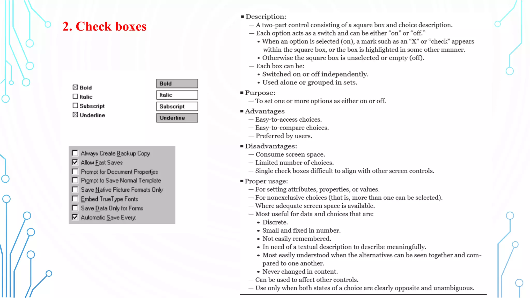 User Interface Design Module 5 screen based controls | PDF