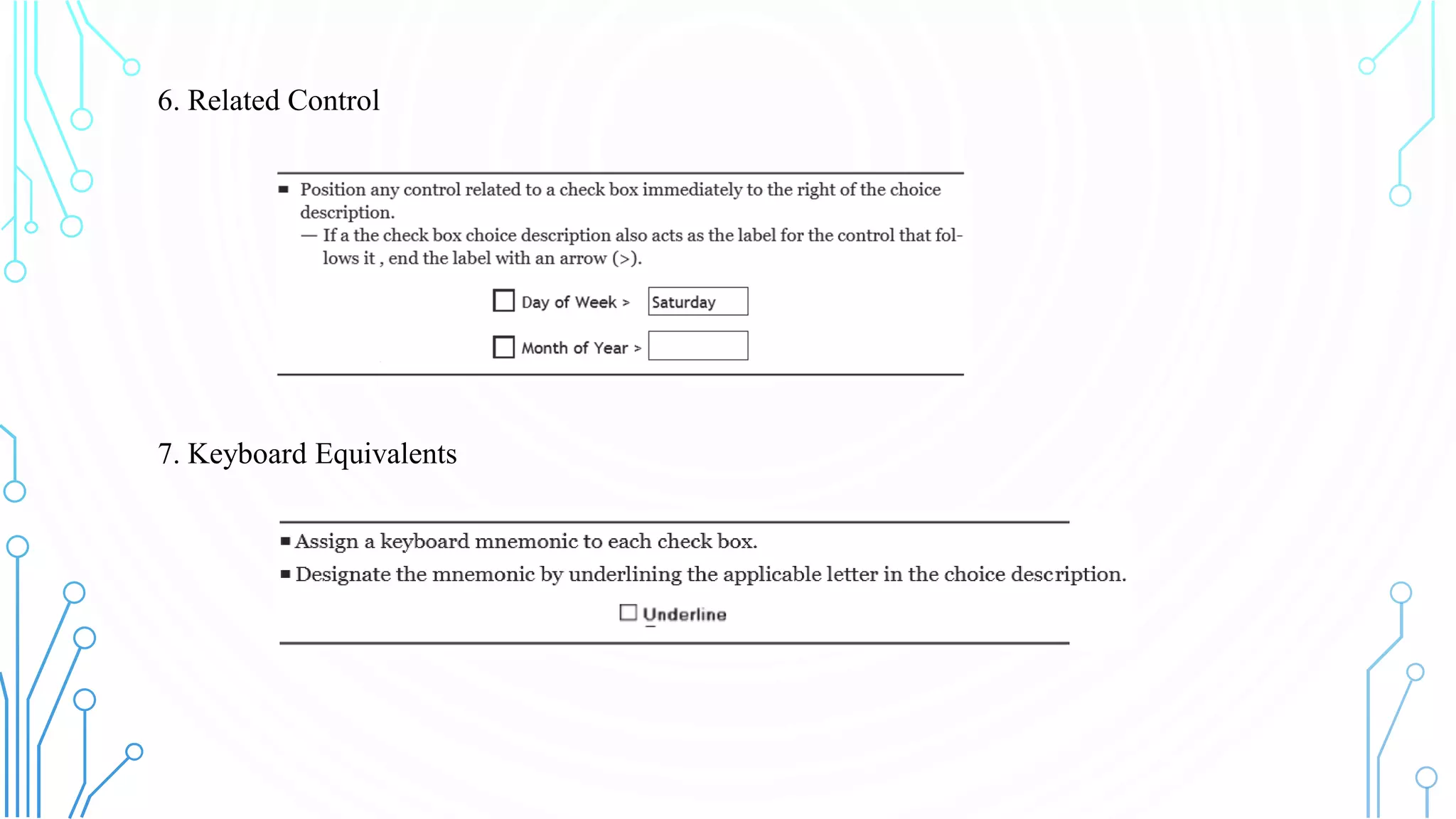 User Interface Design Module 5 screen based controls | PDF
