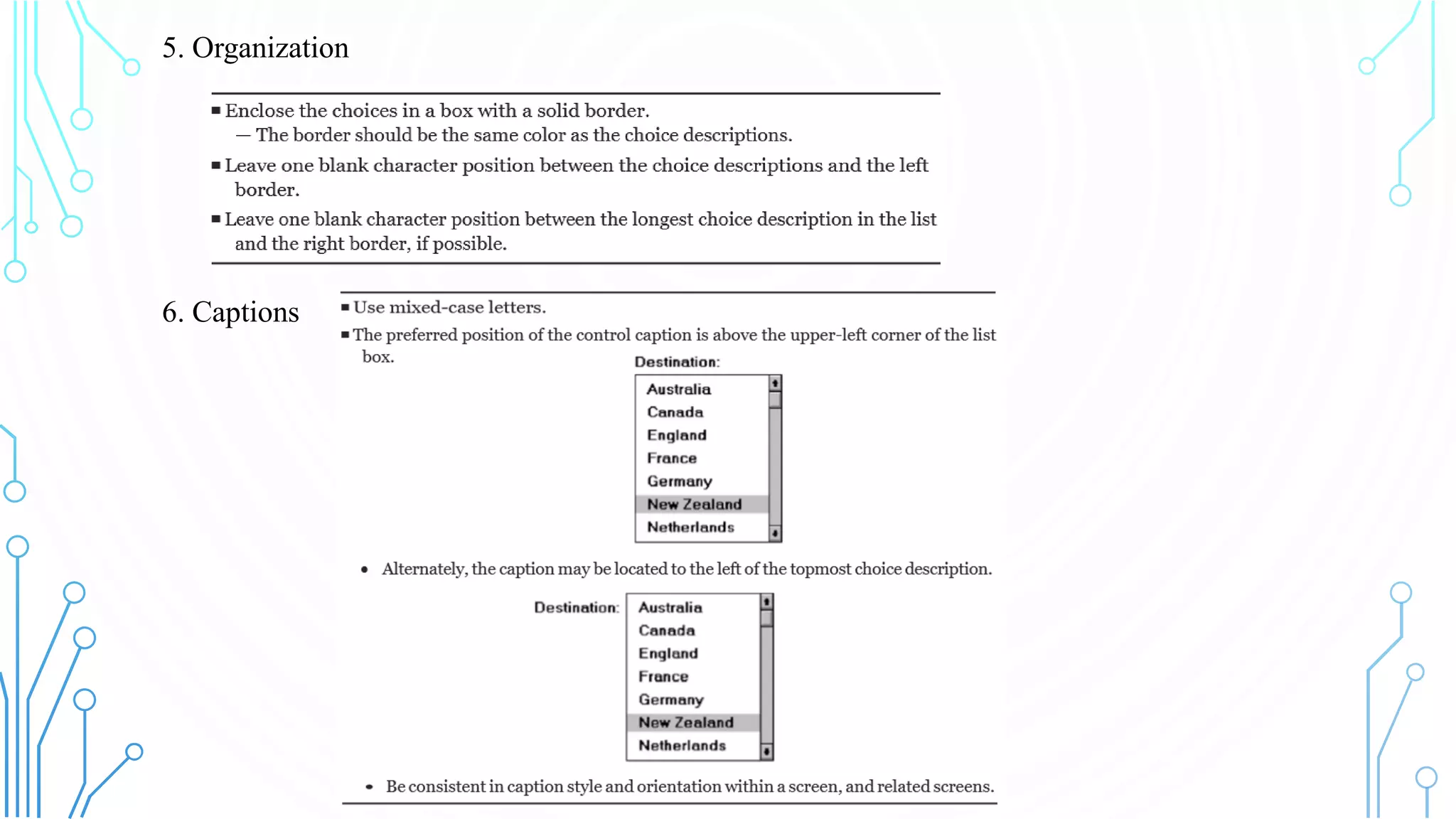User Interface Design Module 5 screen based controls | PDF