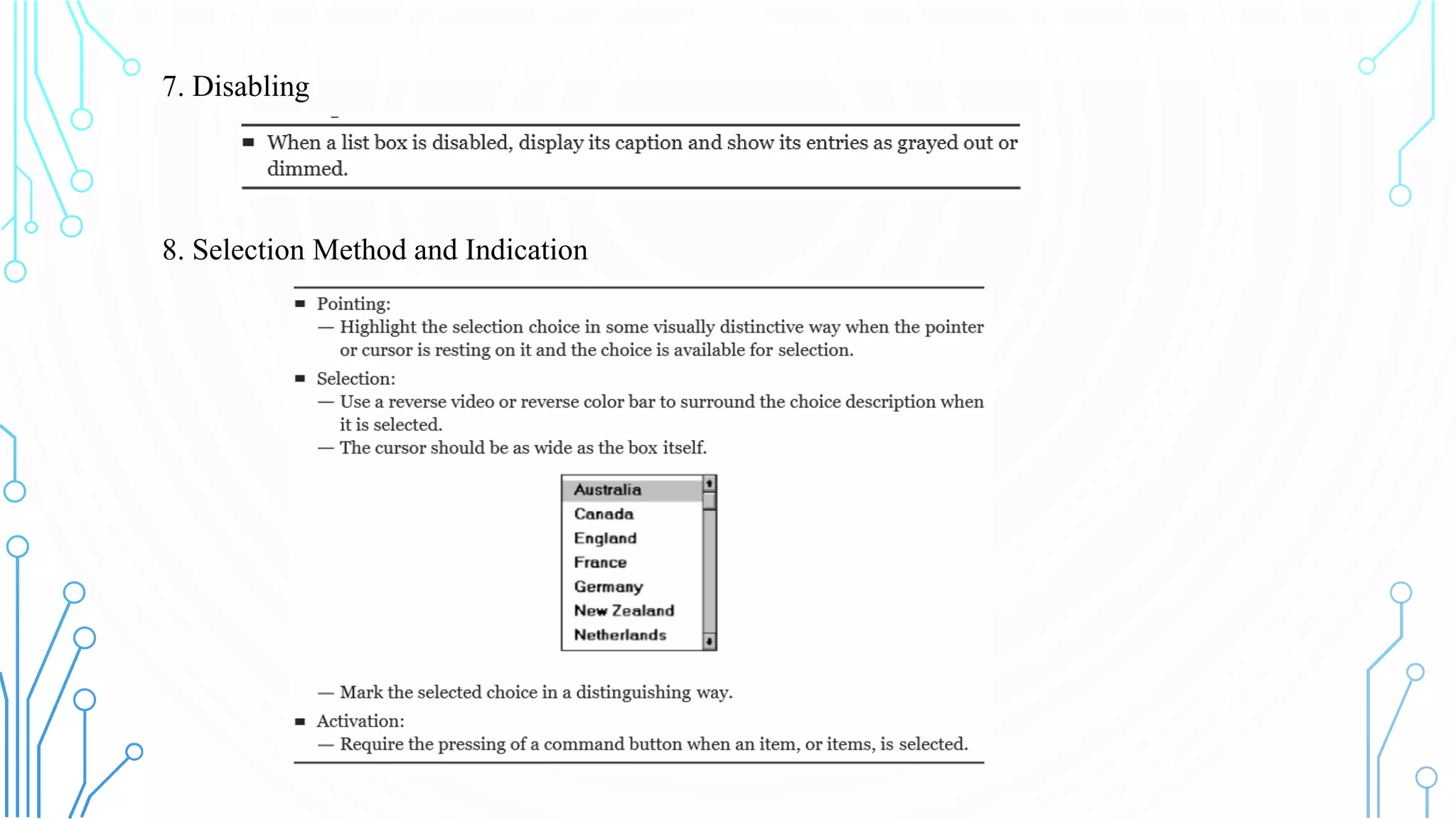 User Interface Design Module 5 screen based controls | PDF