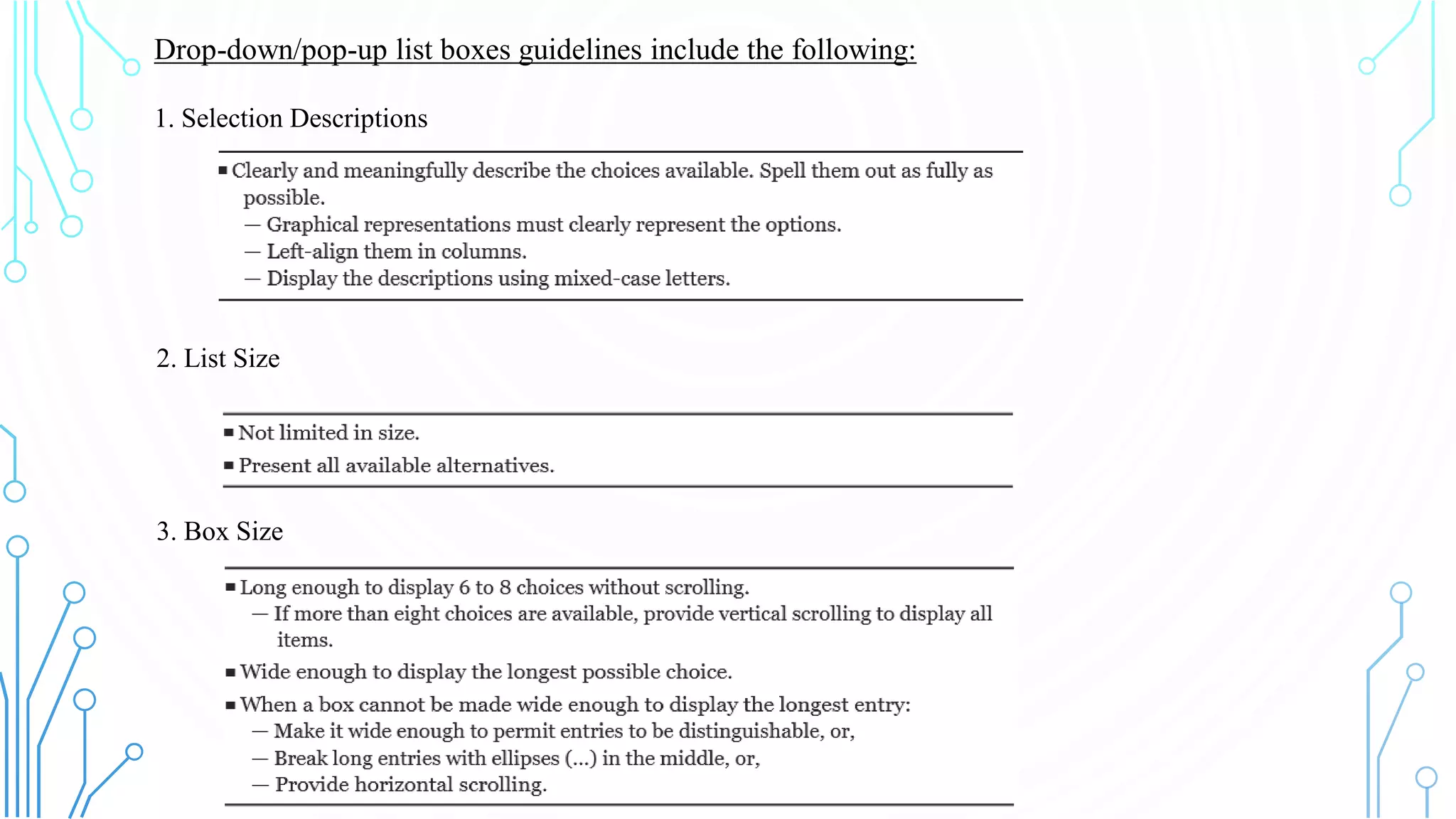 User Interface Design Module 5 screen based controls | PDF