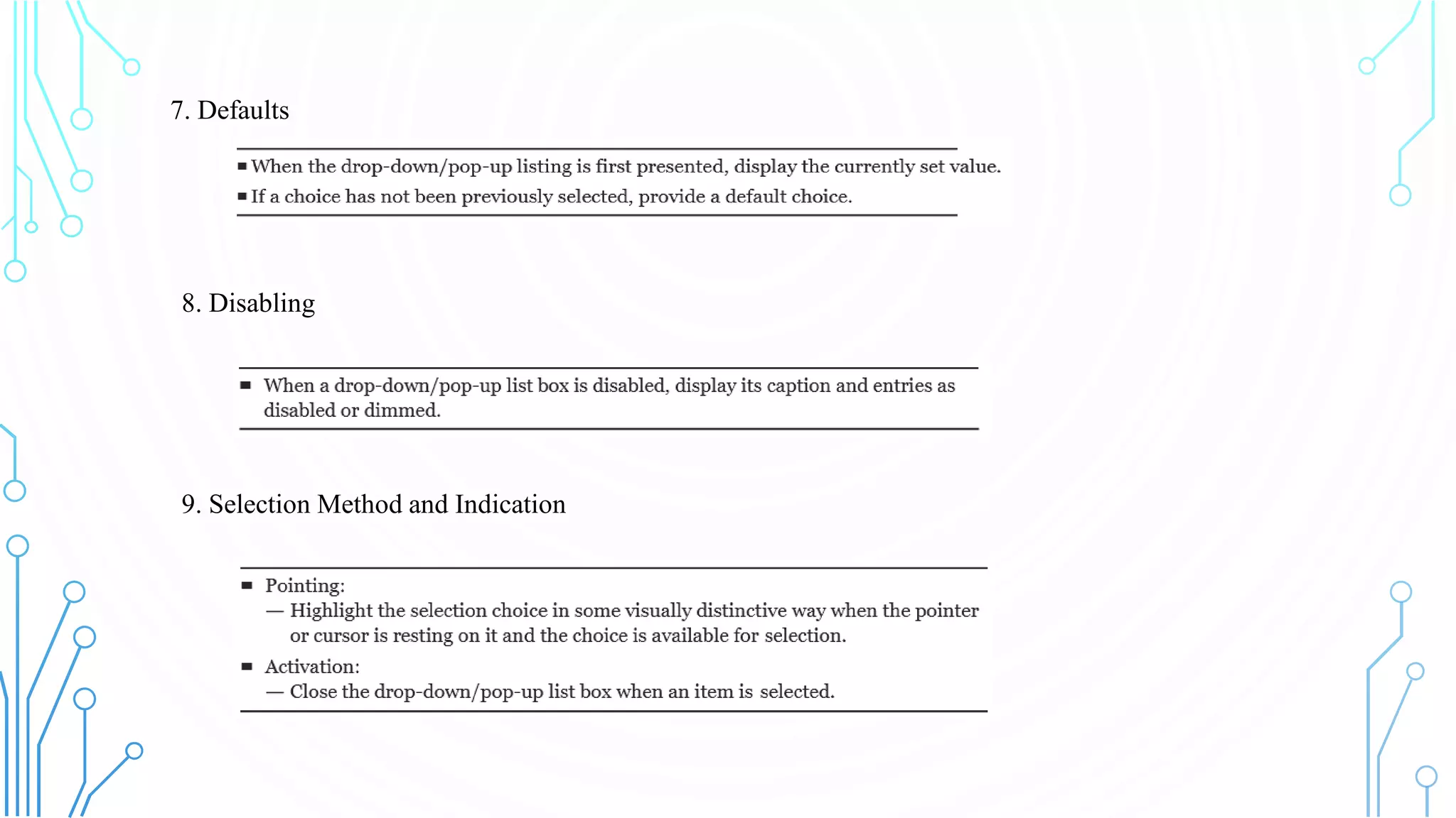 User Interface Design Module 5 screen based controls | PDF
