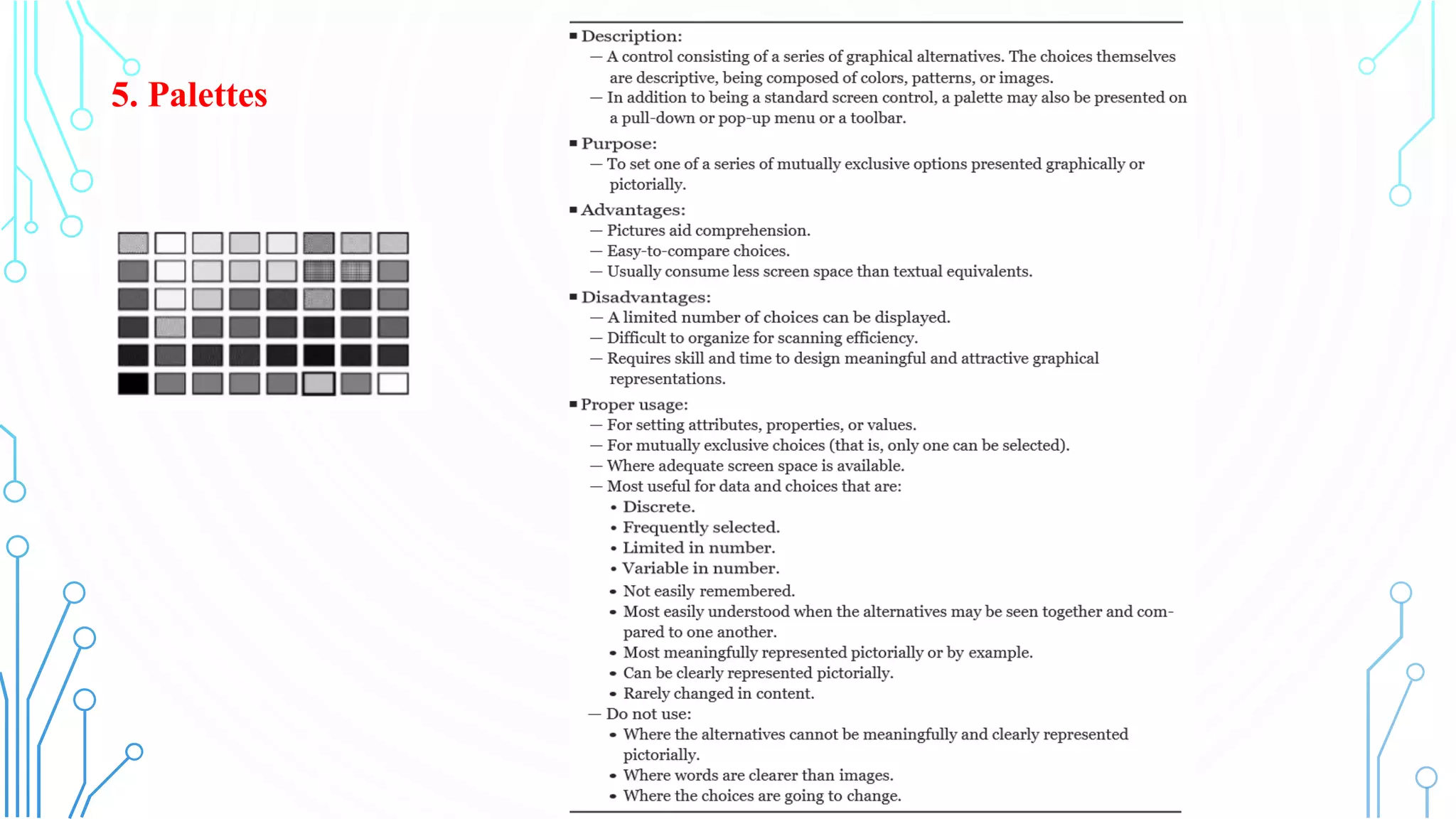 User Interface Design Module 5 screen based controls | PDF